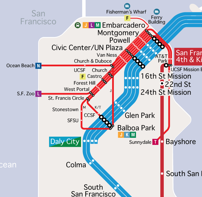 BART, Use This Map | Burrito Justice